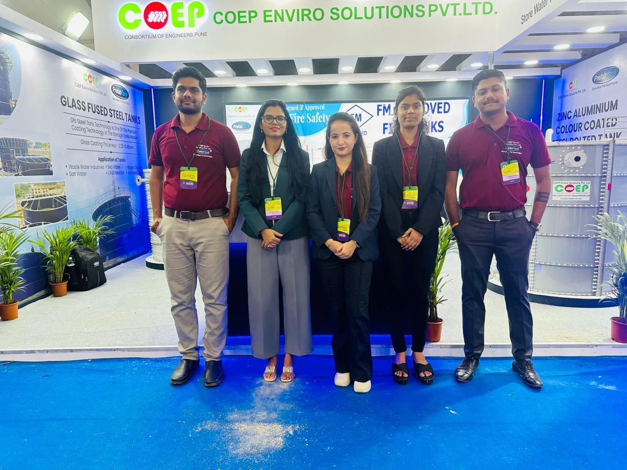 Commercial & industrial water storage tanks in Pune| COEP